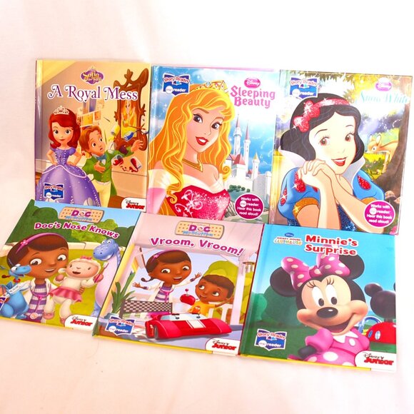 Toys | Lot Of 6 Childrens Books Disney Junior Doc Mcstuffins Sofia The ...